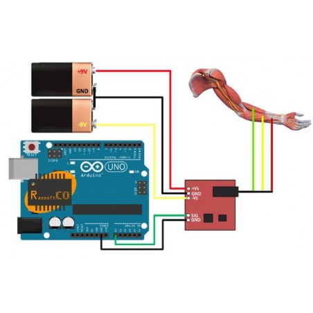 Electronics Muscle Signal EMG Sensor Module for Arduino