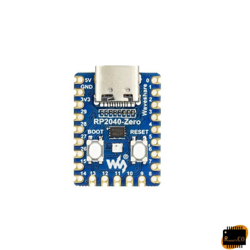 RP2040-Zero Mini Board, Pico-Like MCU Board Based on Raspberry Pi MCU RP2040