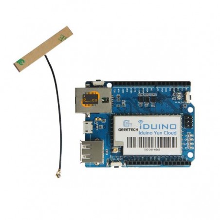 Arduino Linux, WiFi, Ethernet, USB, All-in-one Geeetech Iduino Yun Cloud Shield v2