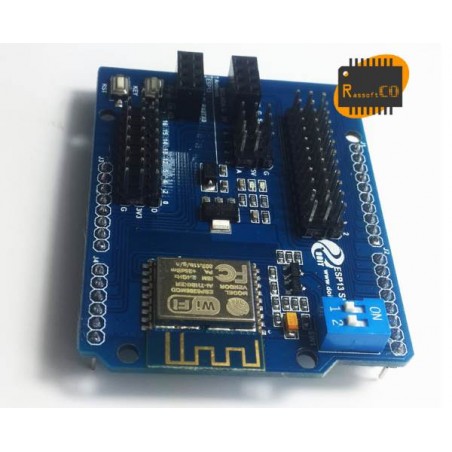شيلد أوردوينو - ويب سيرفر واي فاي ESP8266 ESP-13 WiFi Web Sever Shield