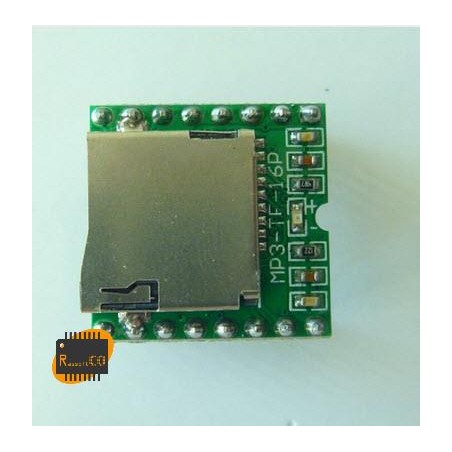 MP3-TF-16P Player Audio Voice Serial speaker Module Board
